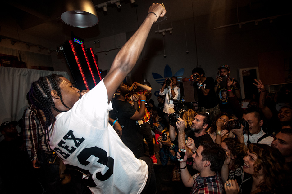 Closing Ceremony: A$AP Rocky Storms Adidas’ Soho Store On Fashion Week ...