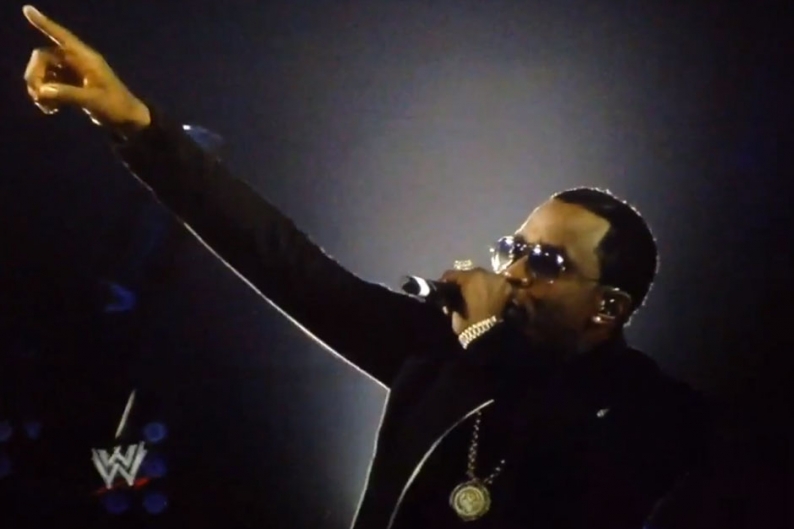 Watch Diddy Rock the Wrestlemania Stage Like It’s 1998 | SPIN