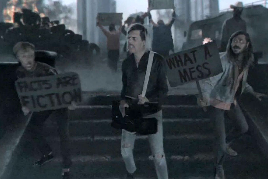 Liars Lead a CGI Apocalypse in ‘Mess on a Mission’ Video | SPIN