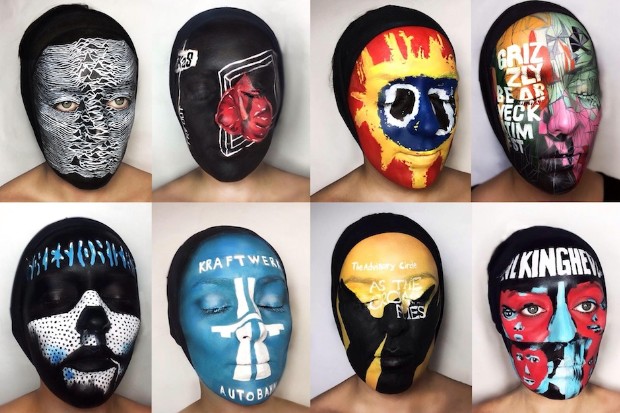 See Classic Album Covers as Stunning Face Paint - SPIN