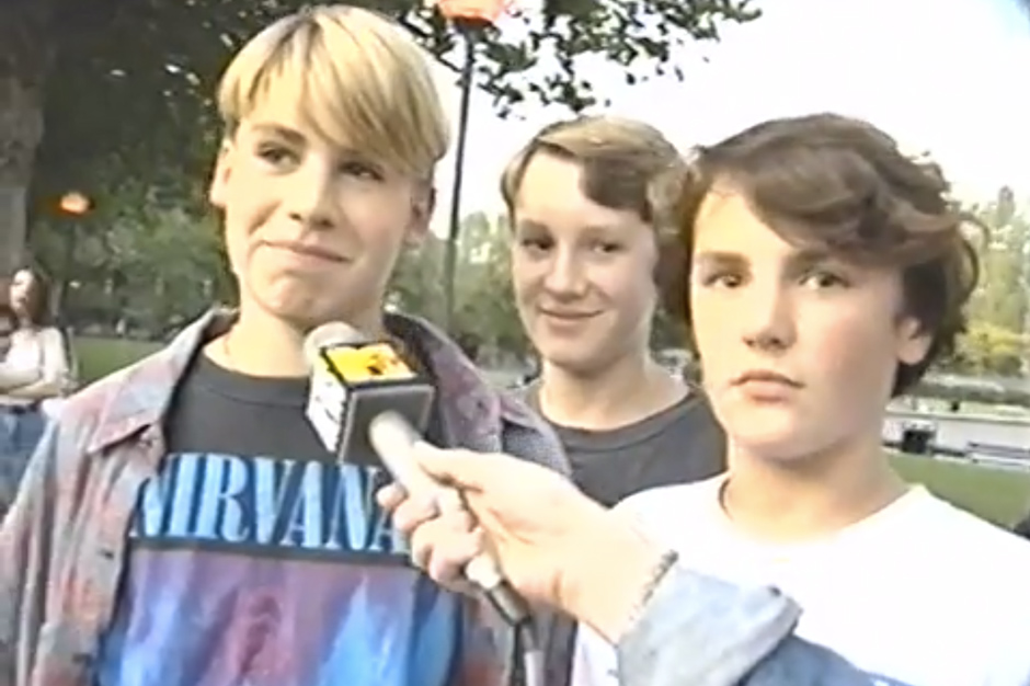 Watch Nirvana Fans Adorably Interviewed by MTV News in 1992 Seattle - SPIN
