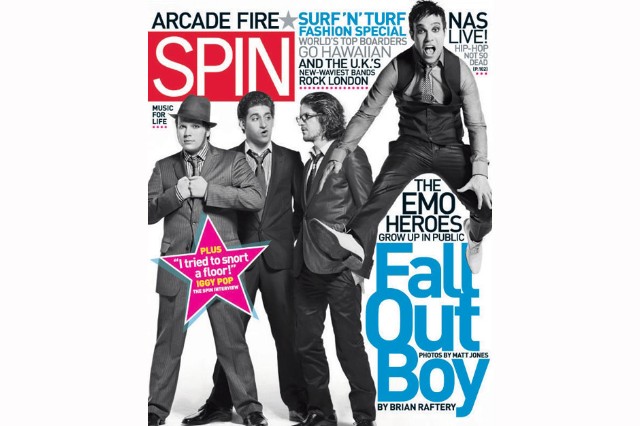On the Cover: Fall Out Boy - SPIN
