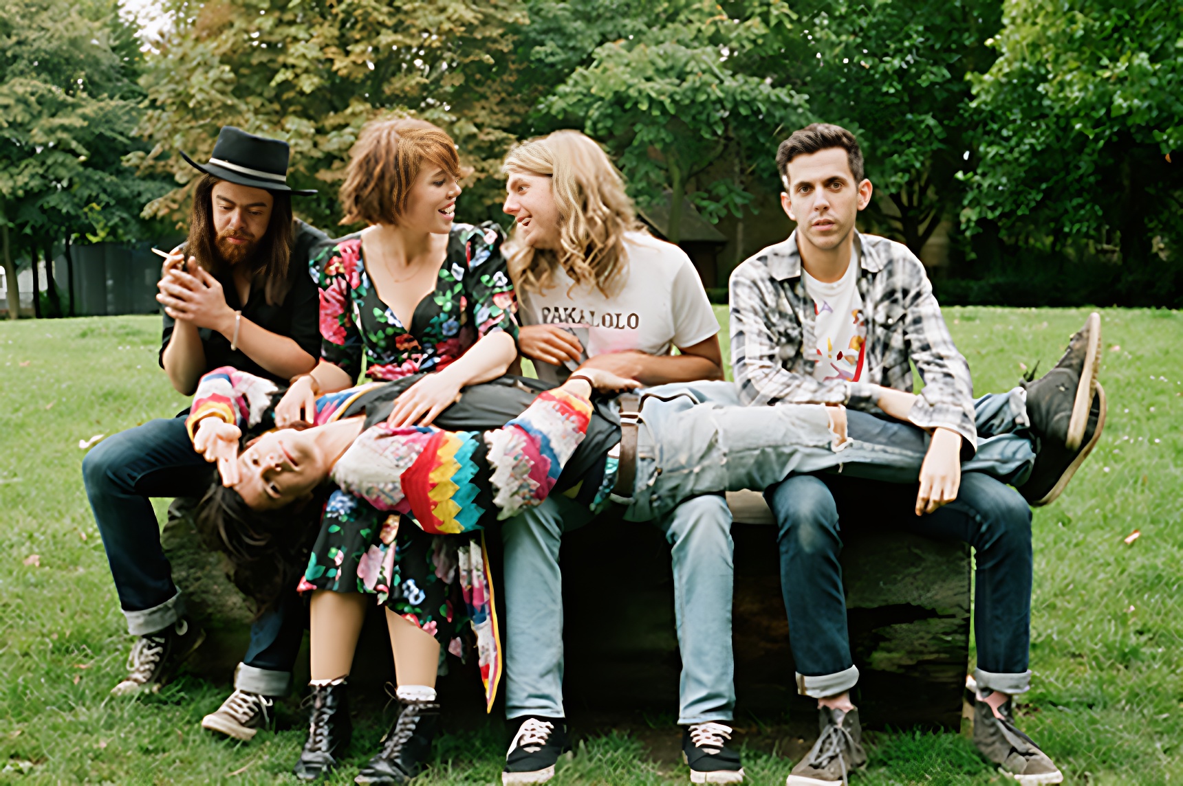 Itchin' on a Photograph: SPIN Gives Grouplove Poison Oak - SPIN