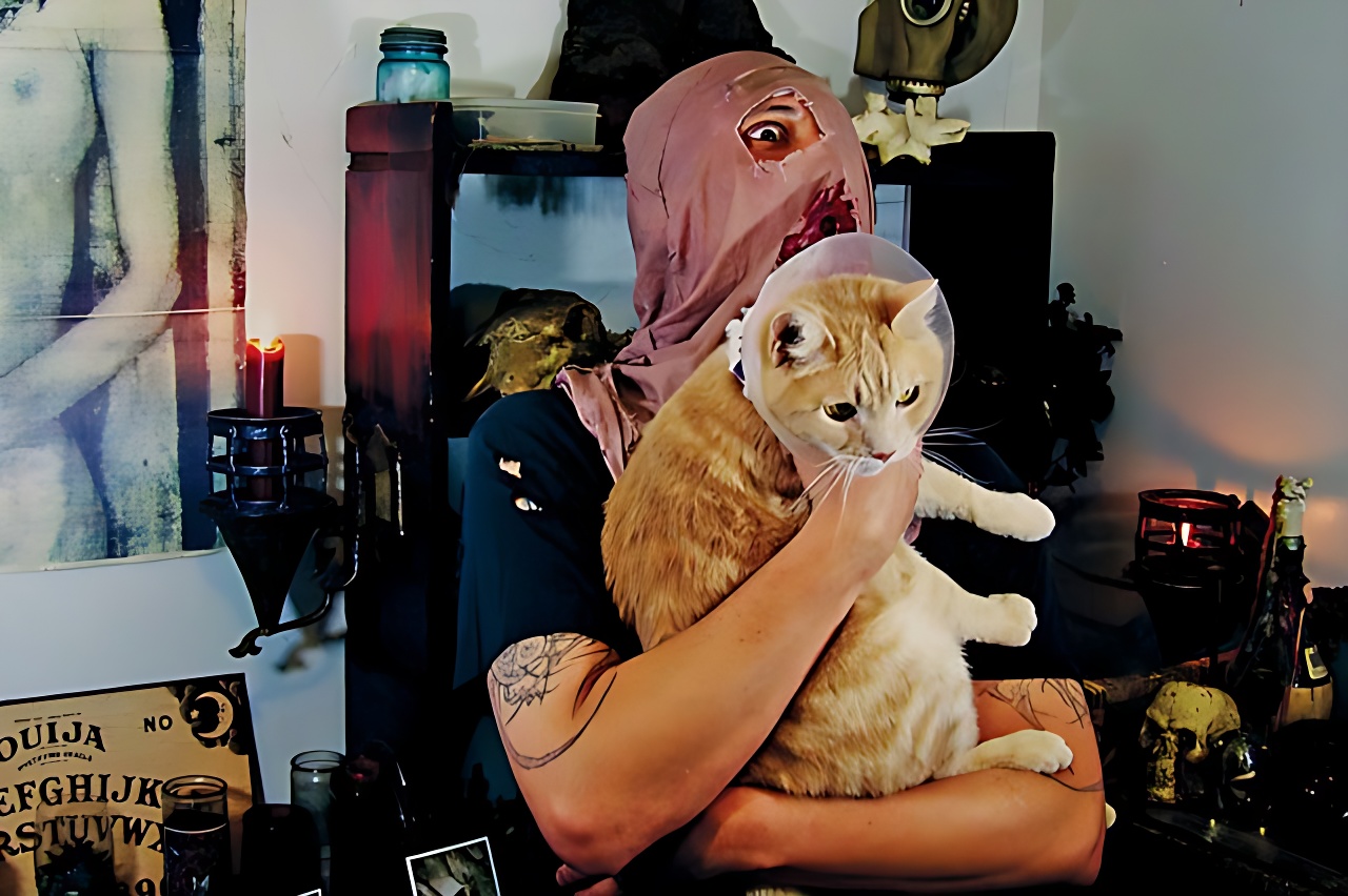 Corpse Paint and Kittehs? It's the 'Metal Cats' Book - SPIN