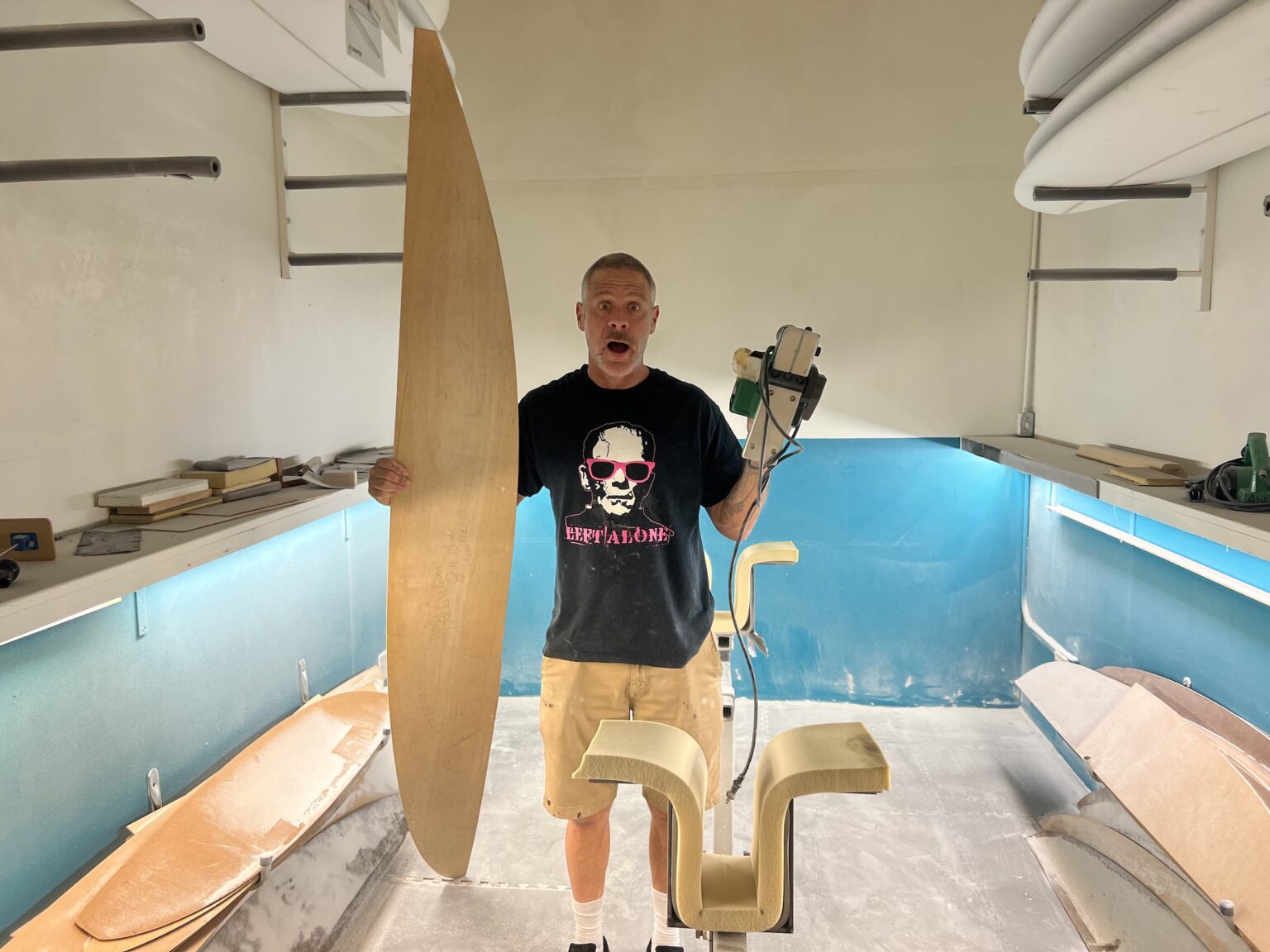 Odd Jobs: NOFX's Erik 'Smelly' Sandin Shapes Surfboards as Pickle Stix