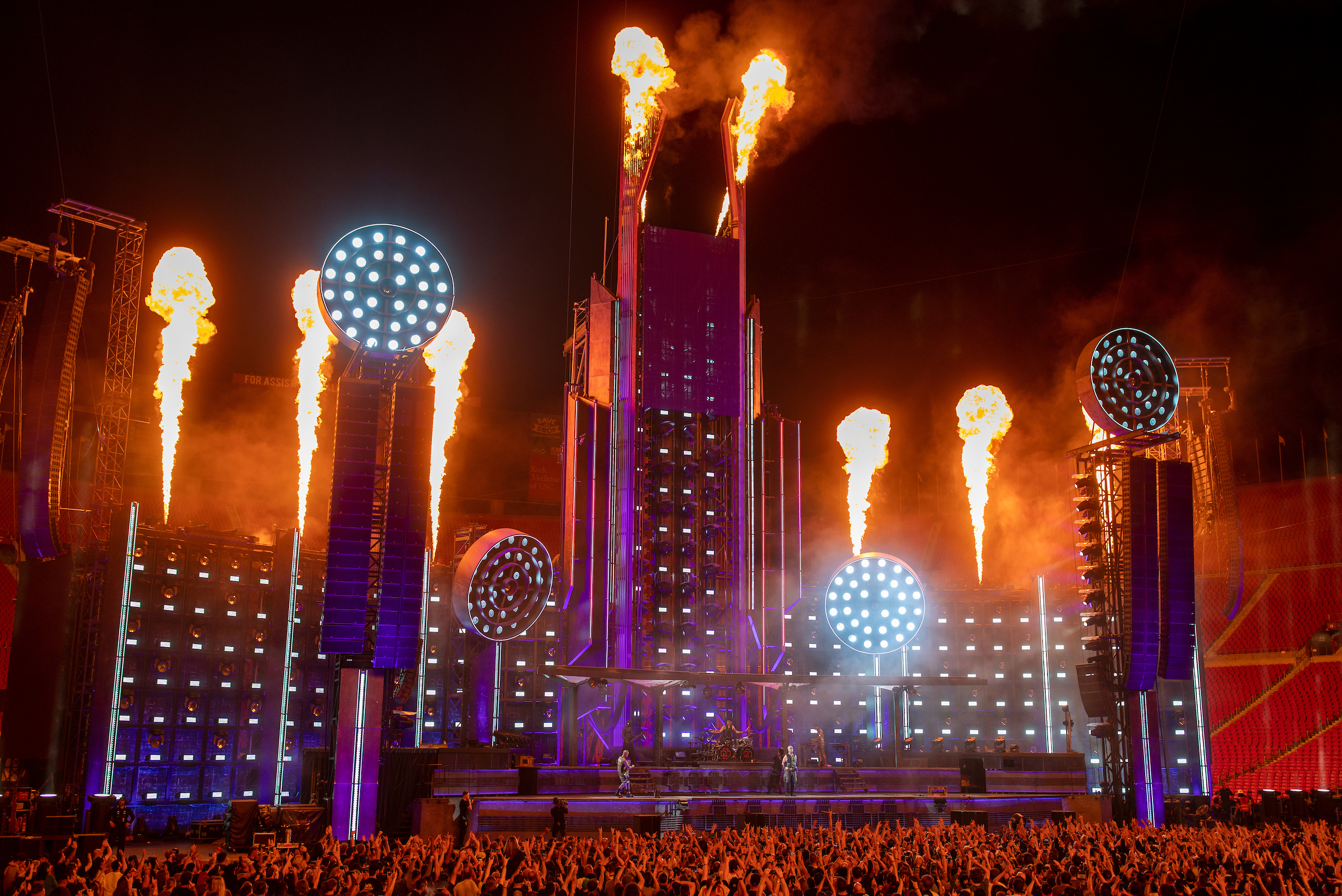 Rammstein Rock L A Coliseum Live Review Rammstein Rock L A Coliseum Live Review