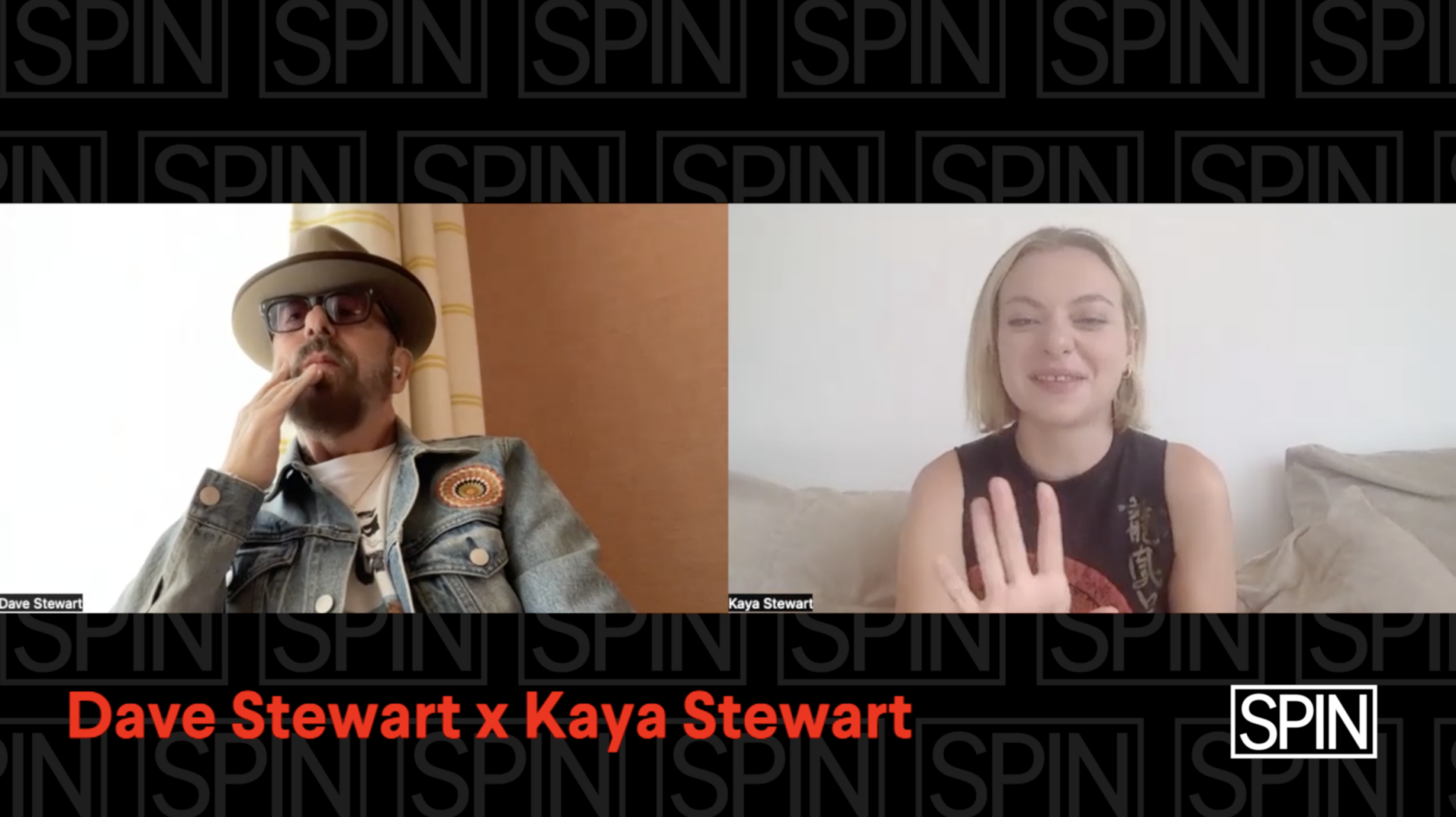 Artist x Artist: Dave Stewart x Kaya Stewart - SPIN