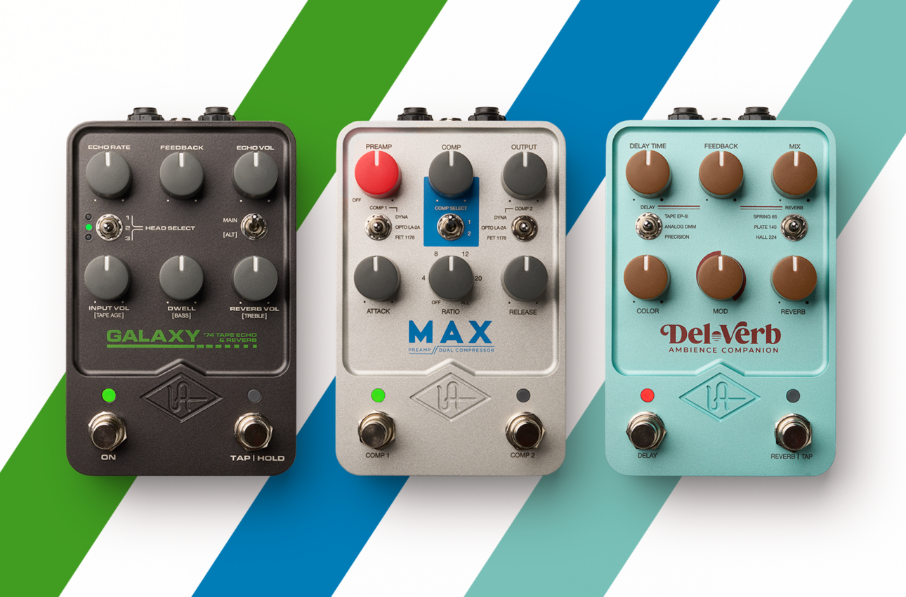 Universal Audio's Guitar Pedals Are Portable High-End Amp Sims
