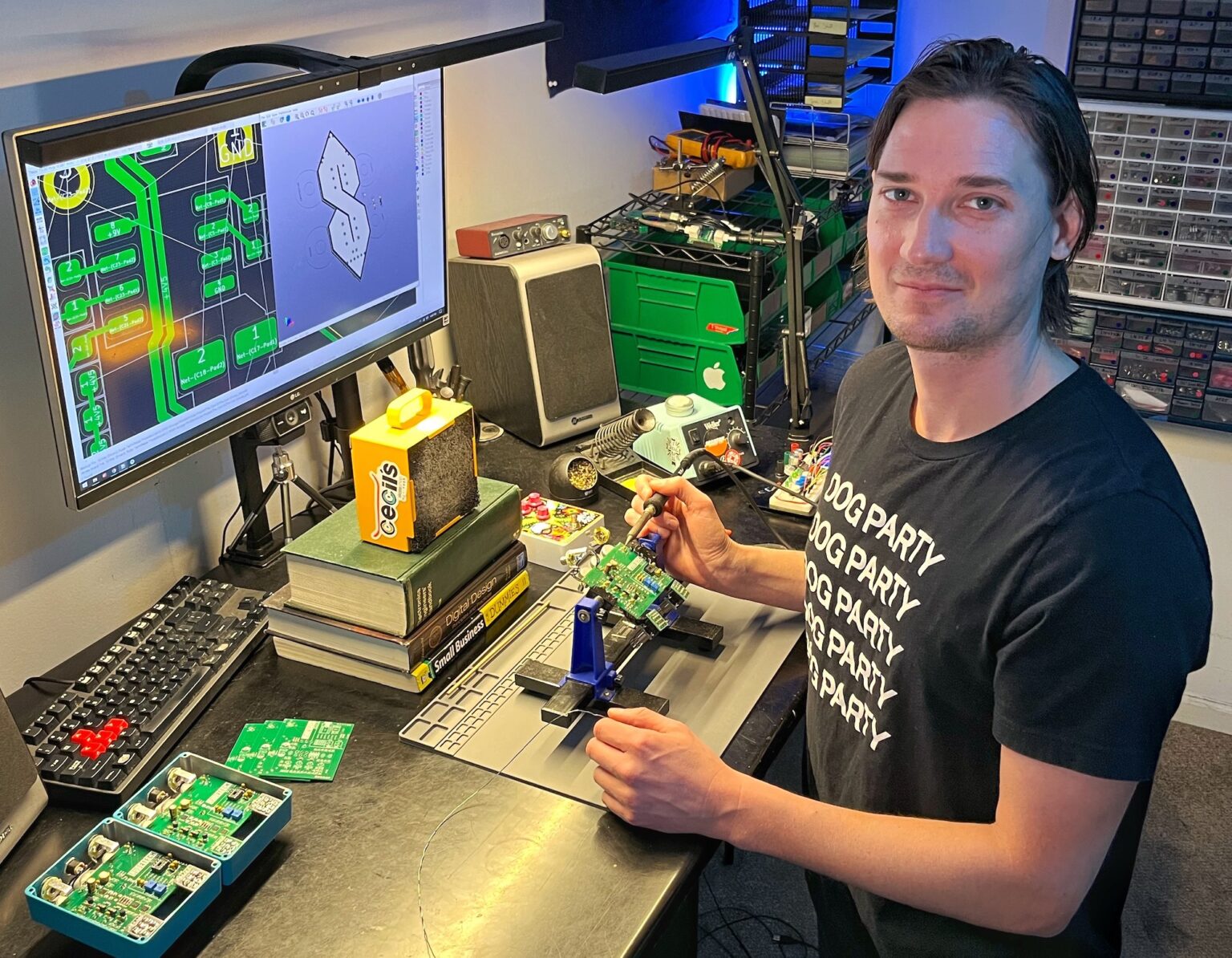 Rude Tech Put an Electrical Engineer's Skills into Guitar Pedals