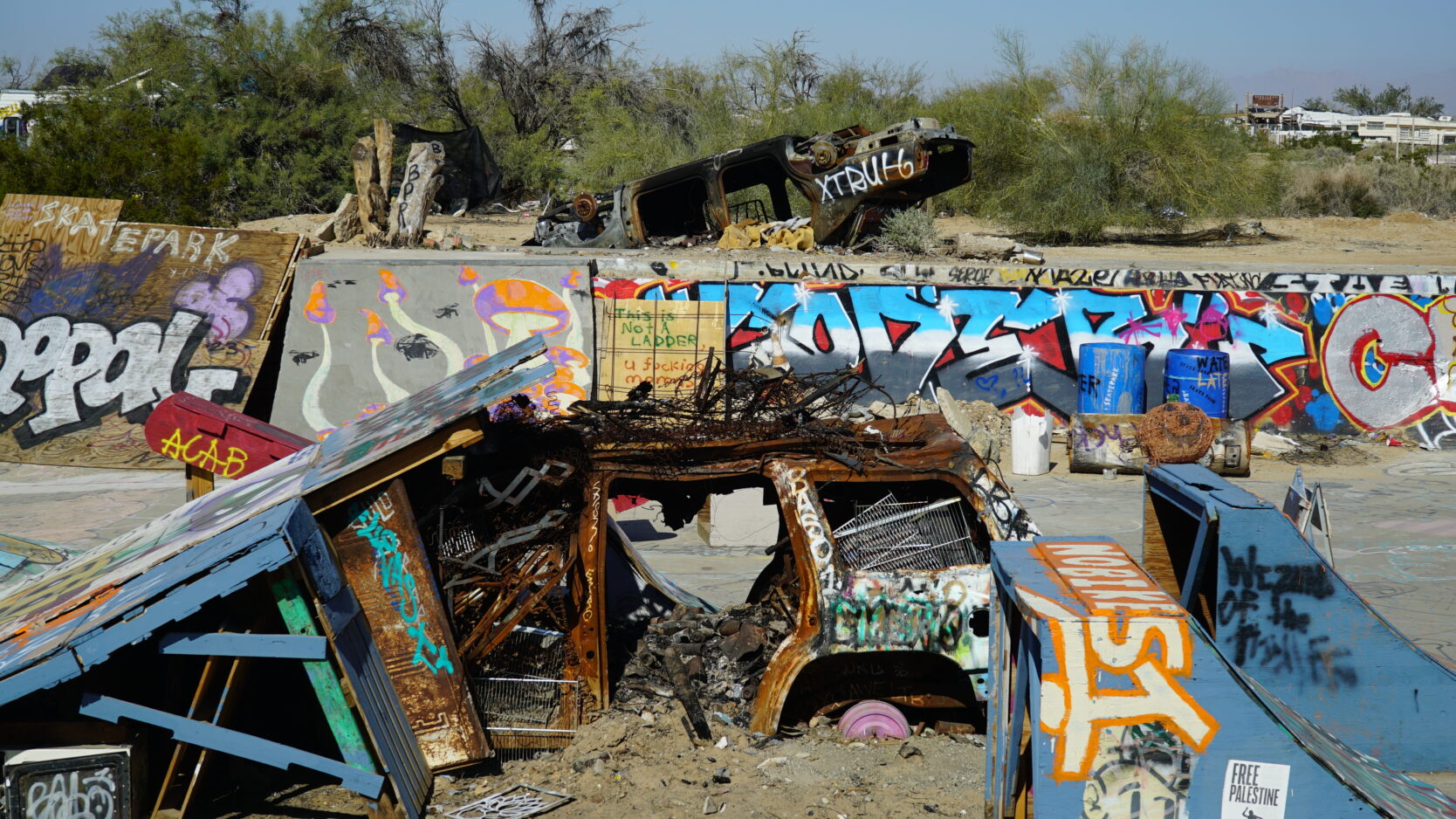 A Bad Thing Haunts Slab City - SPIN