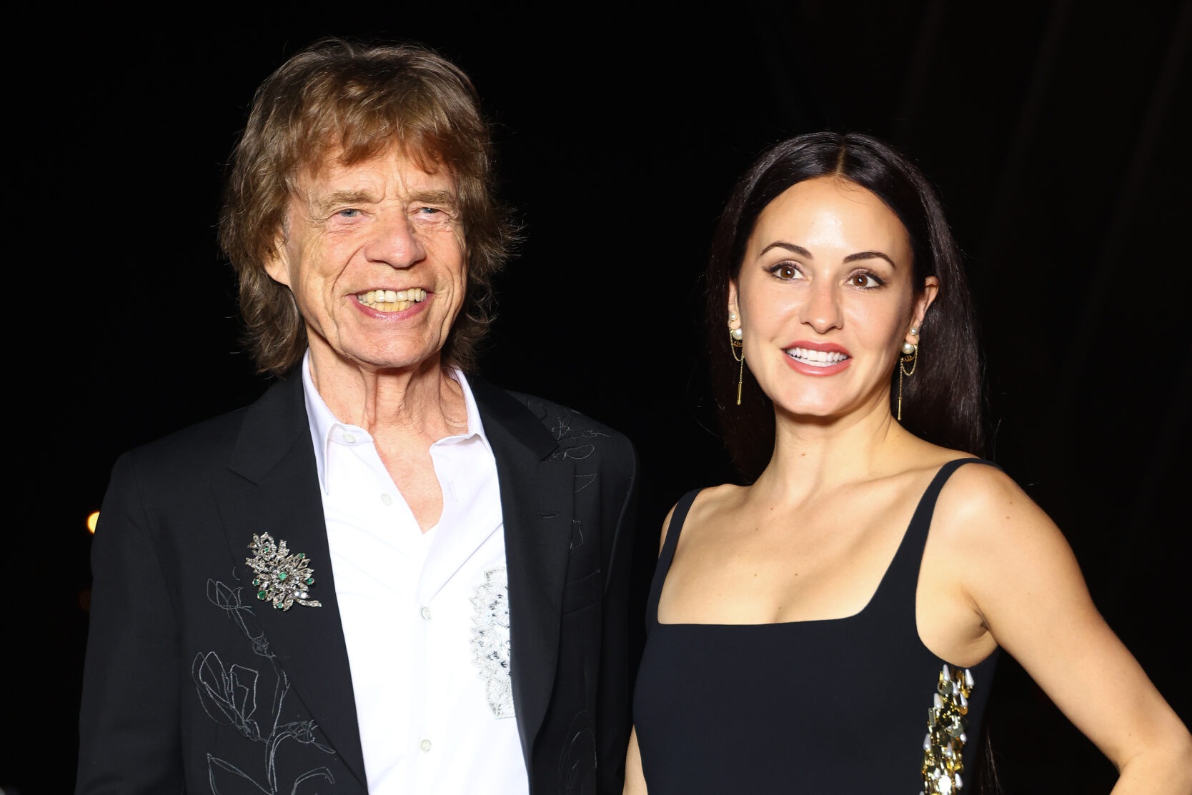Melanie Hamrick Posts Rare Photo With Mick Jagger For Son's Birthday