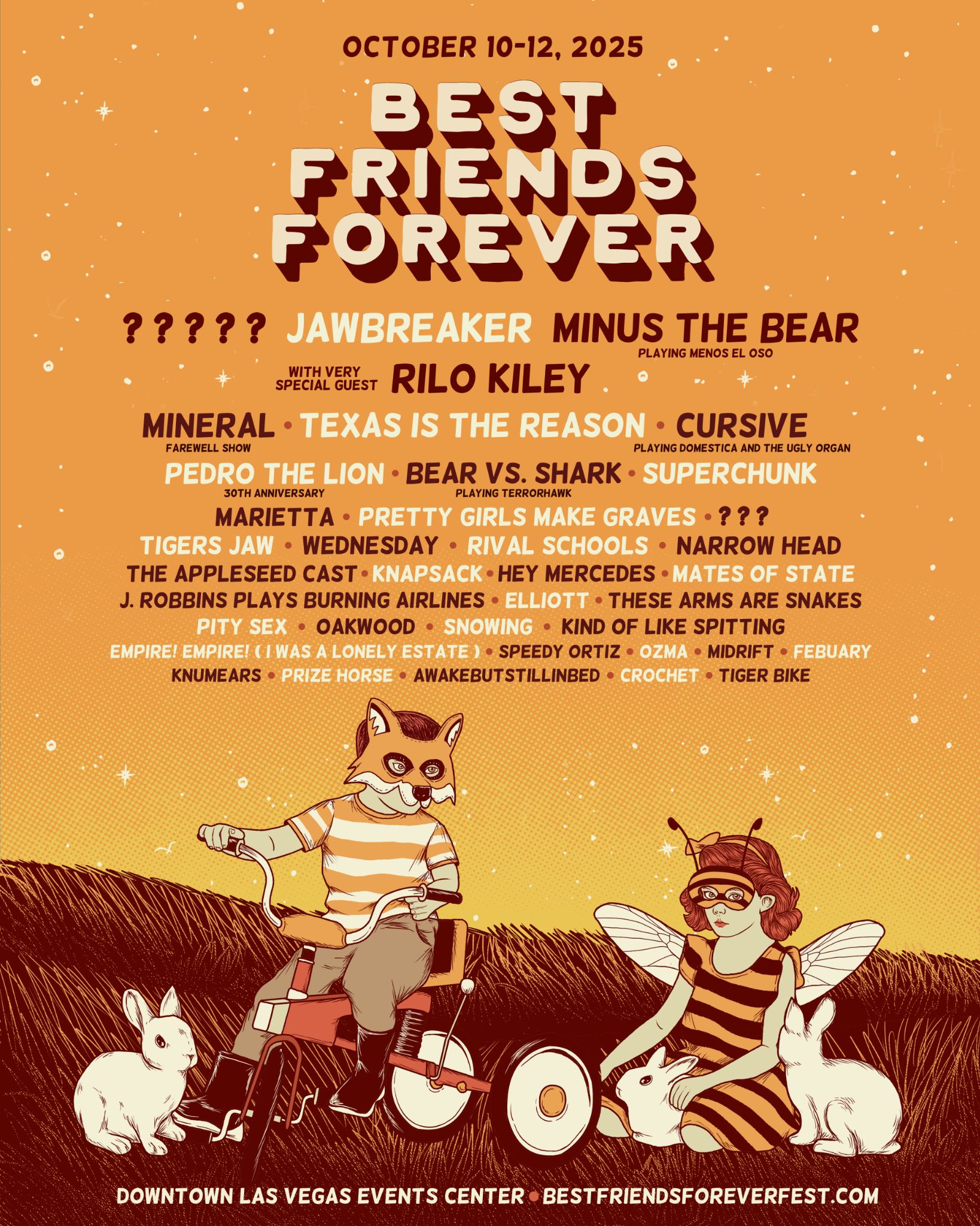 Jawbreaker, Minus The Bear, Rilo Kiley Unite For Best Friends Forever ...