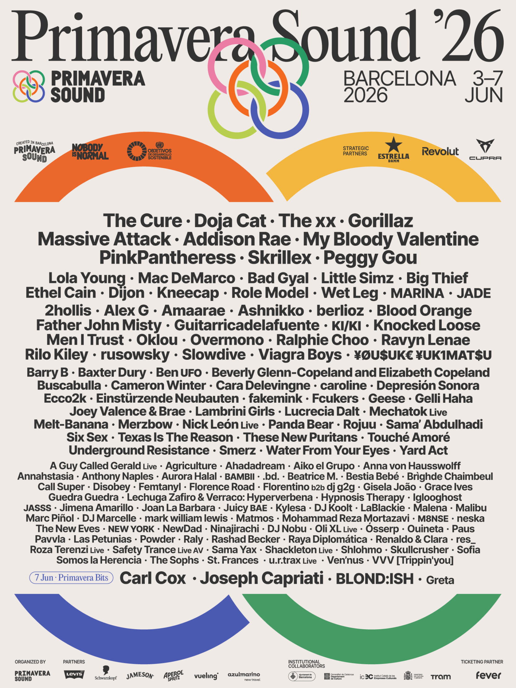 Primavera 2026: The Cure, My Bloody Valentine, The xx - SPIN