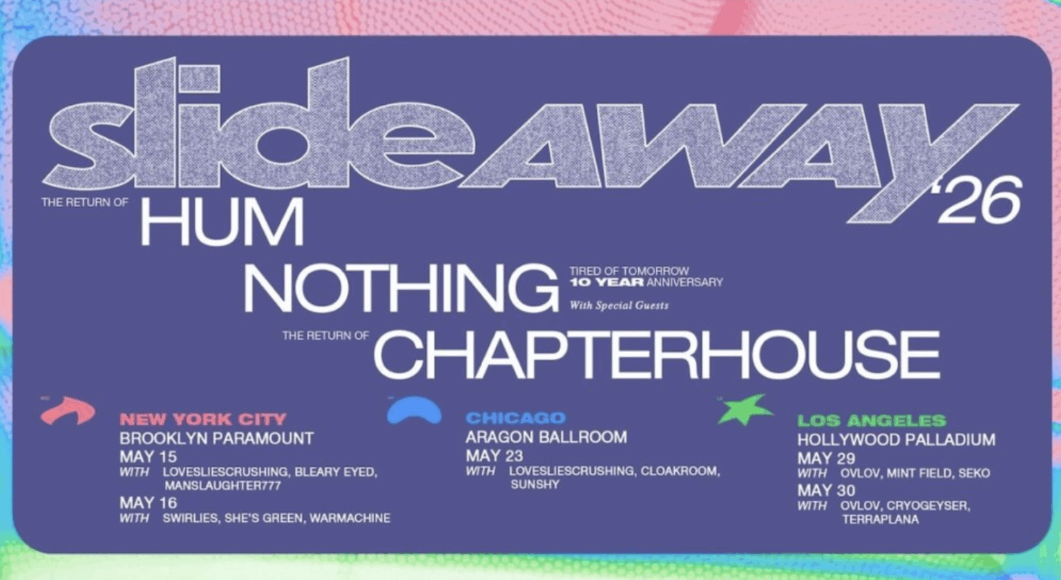 Slide Away Festival Will Reunite Hum, Chapterhouse - SPIN