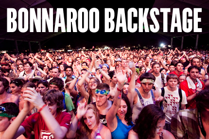 Backstage at Bonnaroo with Peter Gaston - SPIN